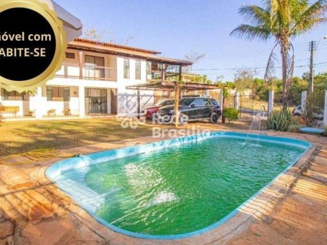 Condomínio Ouro Vermelho II Casa à venda, 5 quartos, sendo 4 suítes, com Habite se, Jardim Botânic