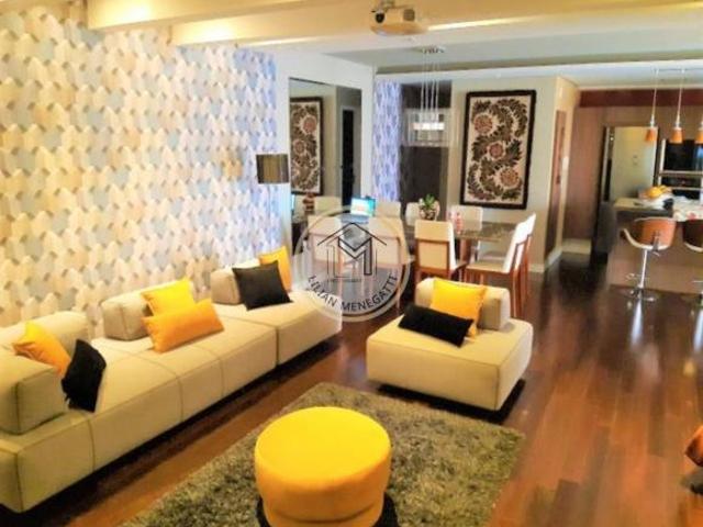Condomínio Atmosphera Jundiaí.Venda de Lindo Apartamento Semi Mobiliado com 3 suítes, varanda gourme
