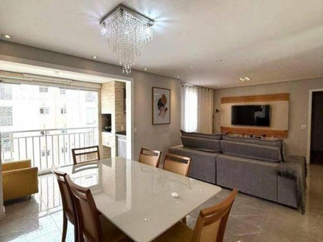 CONDOMÍNIO ALEGRIA Maravilhoso Apartamento com 2 suítes à venda, 83 m² por R$ 730.000 Vila Santo A