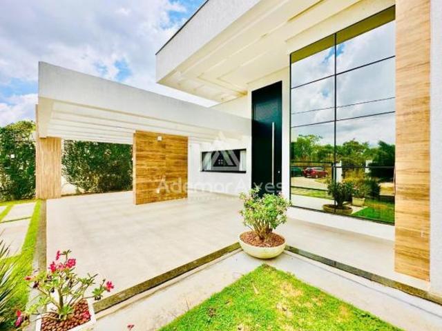 CONDOMINIO ALTO DA BOA VISTA, SOBRADINHO DF, CASA MODERNA COM 03 SUÍTES E LAZER COMPLETO COM PISCIN