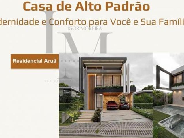 Condomínio Aruã Casa Alto Padrão Em Construção à Venda, Dentro do Condomínio Aruã