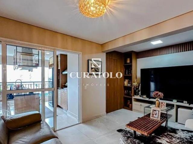 Condomínio Bem Studios Apartamento à venda com 115 m², 3 suítes, varanda gourmet e 2 vagas no Bele
