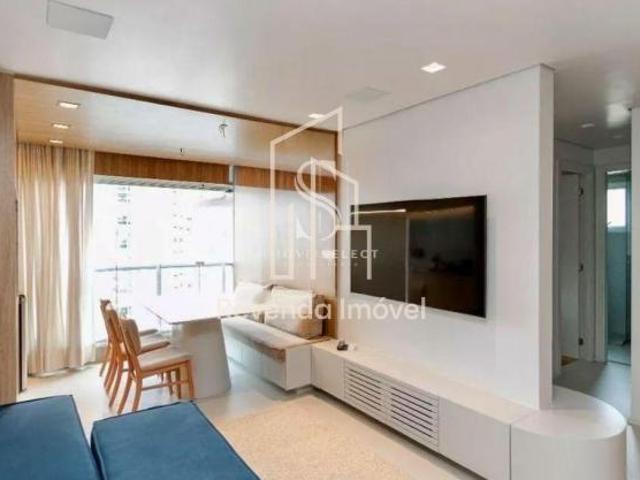 Condomínio Code Campo Belo apartamento mobiliado de 72m2 com 2 quartos, sendo