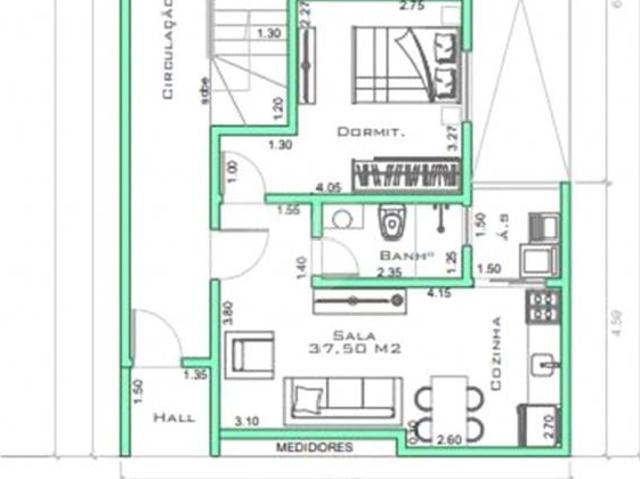 Condomínio com 1 quartos à venda em Santana SP