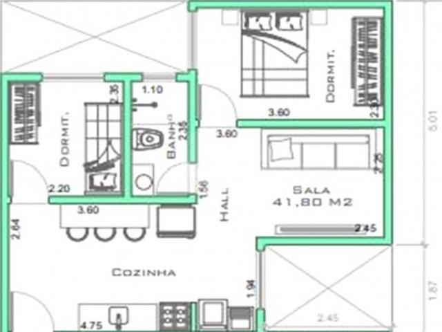 Condomínio com 2 quartos à venda em Santana SP