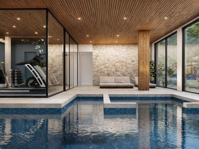 Condomínio com piscina Santa Felicidade