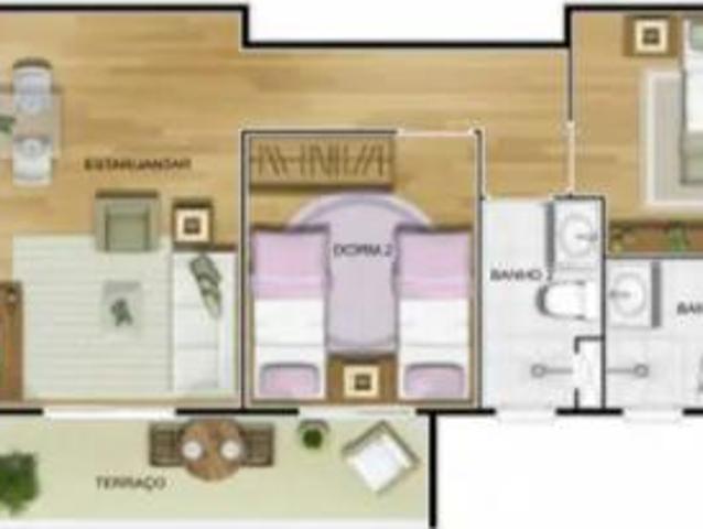 CONDOMINIO COMODITA 2 DORM 1 VAGA 530 MIL 16 ANDAR com vista livre