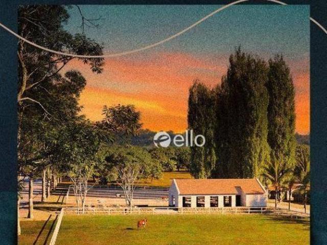 Condomínio de Alto Padrão Lotes de 20.000 m² Próximo Belo Horizonte e Aeroporto