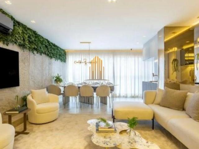 Condominio Eden Park Brooklin, Apartamento de 134,69m² com 3 suítes, 2 vagas