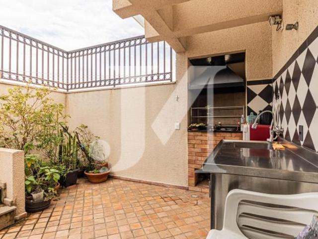 Condomínio Edifício Beverly Hills Cobertura Duplex de 170m², 3 Dormitórios, 1 Suíte e 2 Vagas no C