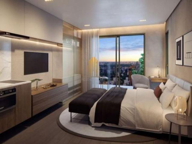 Condominio Haus Mitre Haddock 885, Apartamento de 34m² com 1 dormitórios, sem vaga