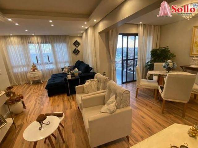 CONDOMÍNIO LE LAC DE VILLE Maravilhoso Apartamento com 3 dormitórios à venda, 144 m² por R$ 810.000