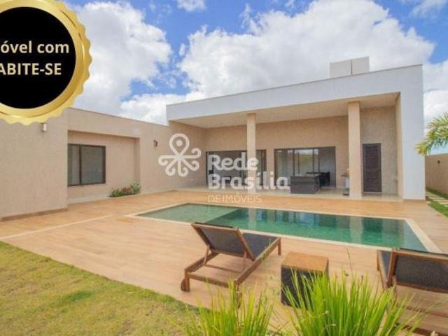 Condomínio Parque Viva Essencial Casa à venda, 4 suítes, com Habite se, Jardim Botânico