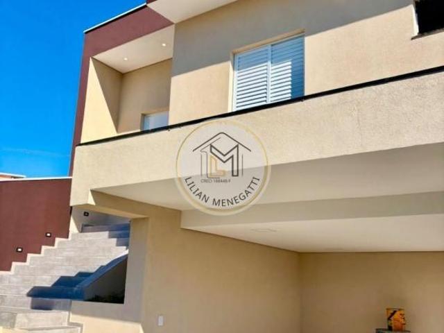 Condomínio Reserva Bellano, casa térrea com 250 metros, 3 dormitórios em Itatiba SP