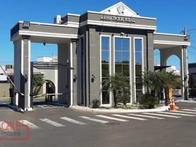 CONDOMINIO RESIDENCIAL PARK REAL Casa à venda no bairro Jardim Park Real Indaiatuba/SP