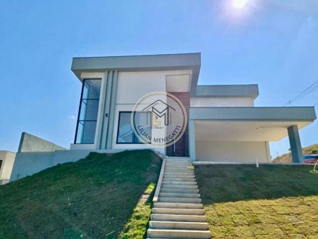 Condomínio Terra Caxambu, 390m², 4 suítes, vista livre e alto padrão em condomínio fechado, Jundiaí