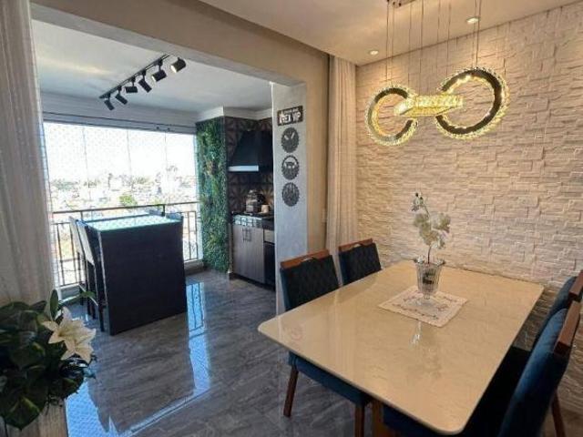 CONDOMÍNIO THE GATE Maravilhoso Apartamento com 3 dormitórios à venda, 81 m² por R$ 901.000 Jardim