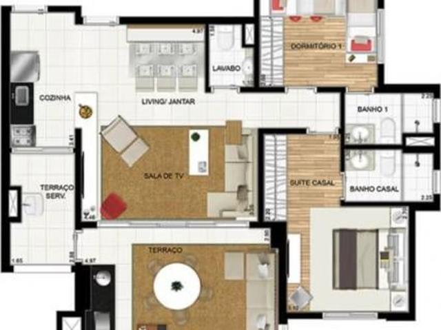 Excelente apartamento tipo para venda com 2 quartos, sendo 2 suítes, 92m² remaxares#0TZ7V