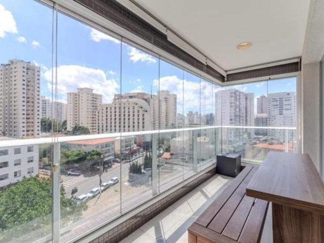 Elegante apartamento para venda em Campo Belo com 1 quarto, 49m²