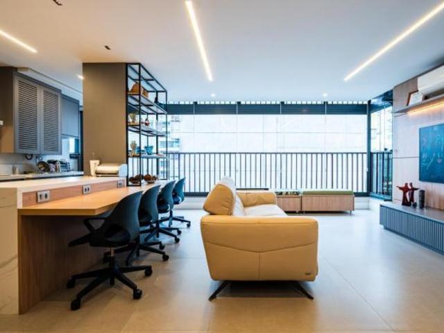 Confortável apartamento para venda em Jardim das Acácias com 2 quartos, sendo 2 suítes, 86m²