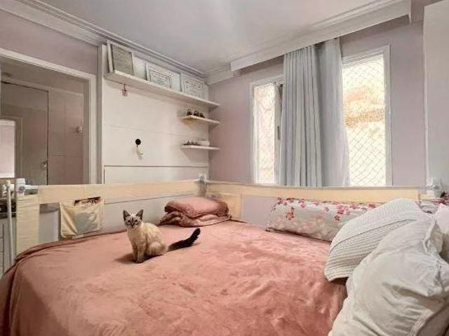 Deslumbrante apartamento para venda em Vila Guarani Z Sul com 2 quartos, sendo 1 suíte, 63m² fab