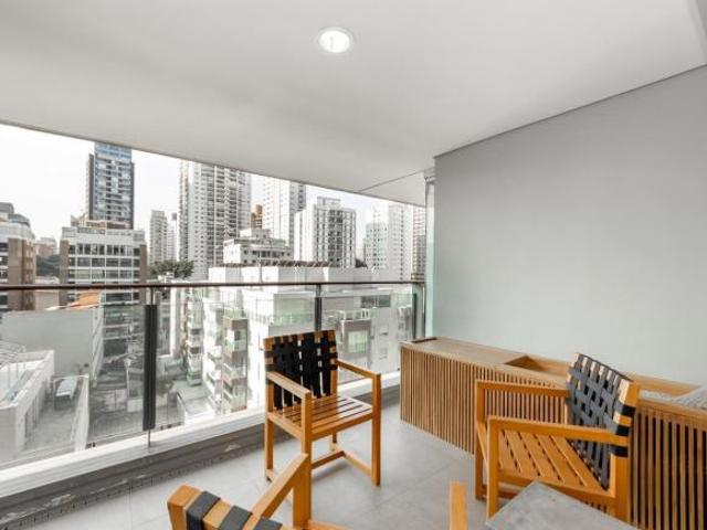 Versátil apartamento para venda em Vila Nova Conceição com 1 quarto, sendo 1 suíte, 69m² mayer boa