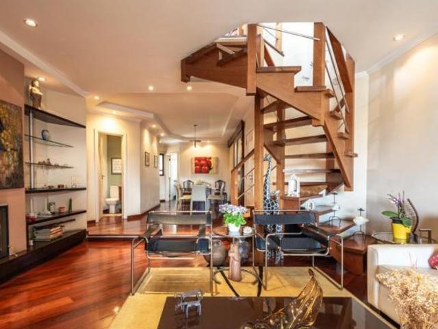 Elegante cobertura para venda em Brooklin com 4 quartos, sendo 2 suítes, 354m² kathrincoaracy#UDJ6