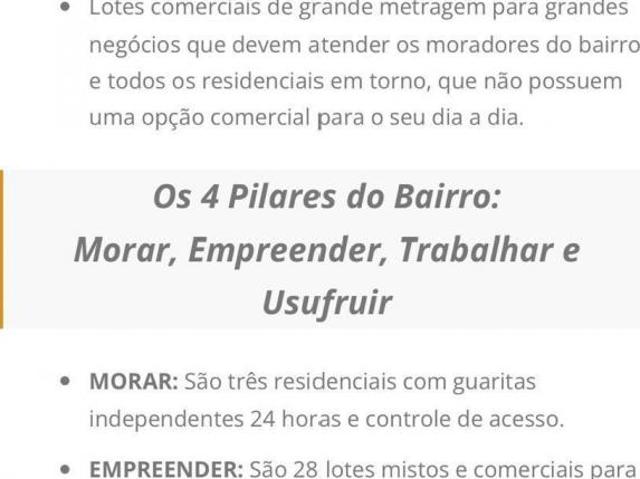 Aconchegante lote em condomínio para venda em Quintas de São José, 335m²