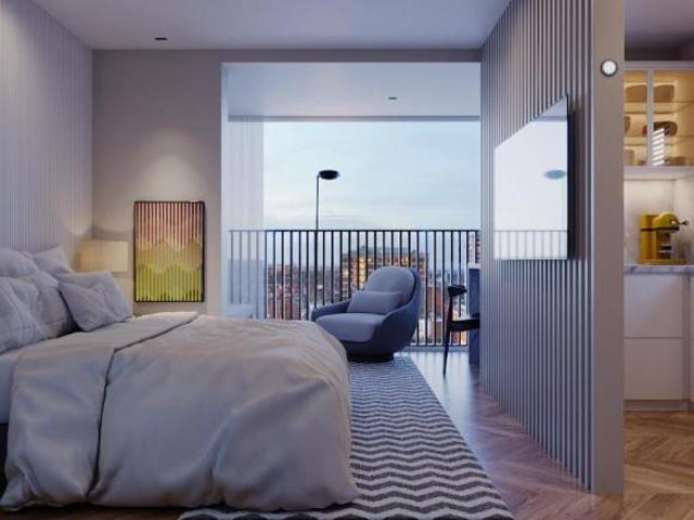 Versátil studio para venda em Higienópolis com 1 quarto, 32m²