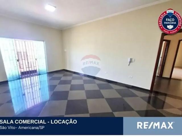 Conj. Comercial / Sala para Locação em Americana/SP São Vitor 2 Quartos