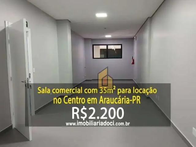Conj. Comercial / Sala para Locação em Araucária/PR Centro
