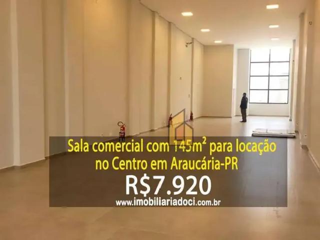 Conj. Comercial / Sala para Locação em Araucária/PR Centro