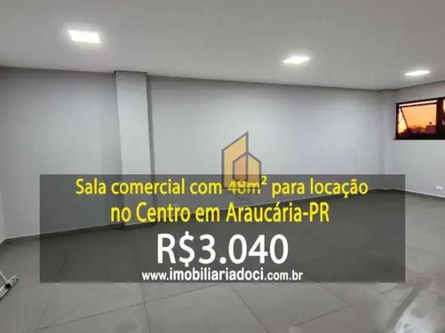 Conj. Comercial / Sala para Locação em Araucária/PR Centro