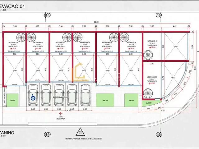 Conj. Comercial / Sala para Locação em Bauru/SP Vila Noemy