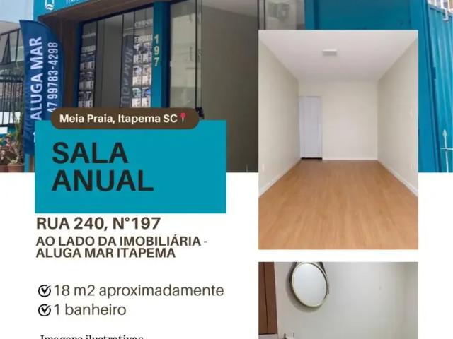 Conj. Comercial / Sala para Locação em Itapema/SC Meia Praia
