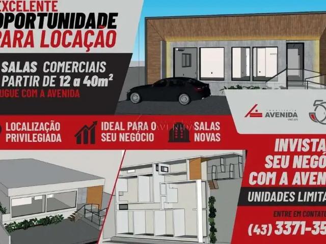 Conj. Comercial / Sala para Locação em Londrina/PR Centro