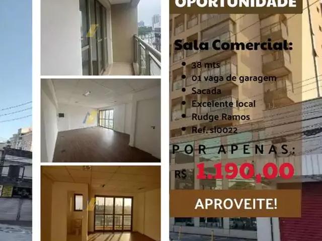 Conj. Comercial / Sala para Locação em São Bernardo do Campo/SP Rudge Ramos