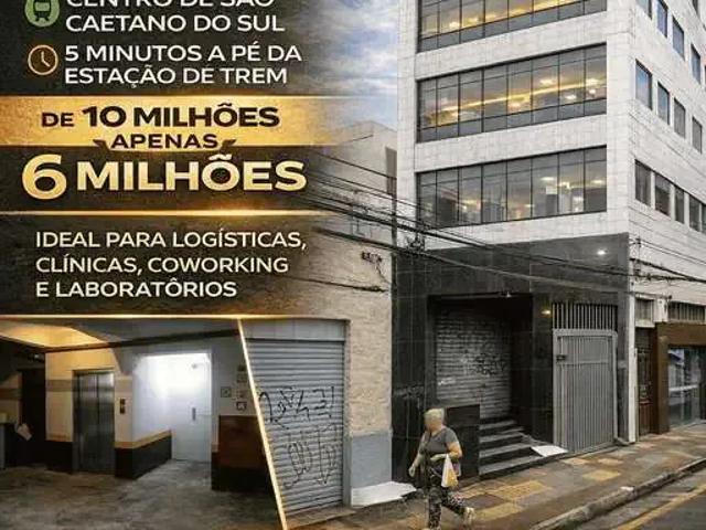 Conj. Comercial / Sala para Locação em São Caetano do Sul/SP Centro