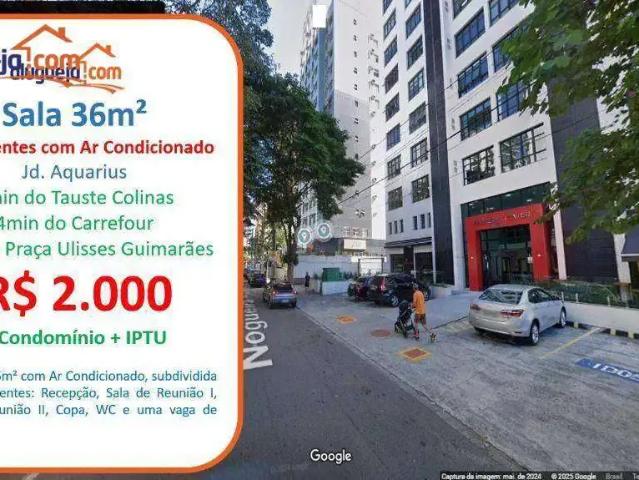 Conj. Comercial / Sala para Locação em São José dos Campos/SP Jardim Aquárius