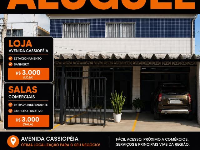 Conj. Comercial / Sala para Locação em São José dos Campos/SP Jardim Satélite