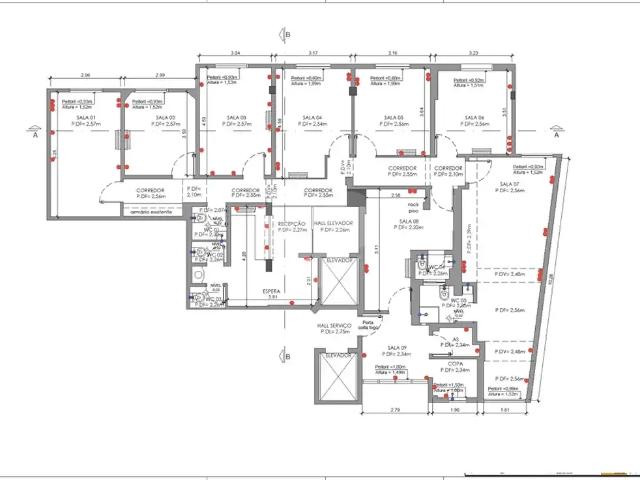 Conj. Comercial / Sala para Locação em São Paulo/SP Itaim Bibi