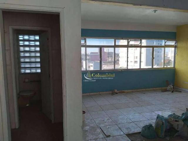 Conj. Comercial / Sala para Locação em Santo André/SP Centro