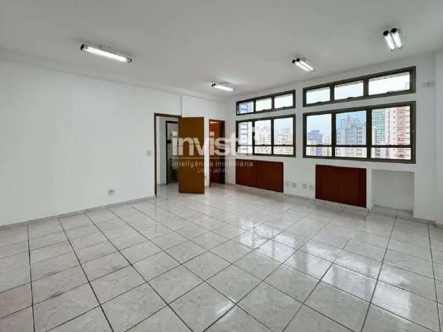 Conj. Comercial / Sala para Locação em Santos/SP Boqueirão 1 Quartos