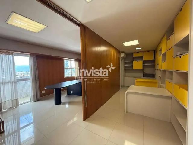 Conj. Comercial / Sala para Locação em Santos/SP Boqueirão