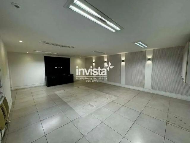 Conj. Comercial / Sala para Locação em Santos/SP Centro