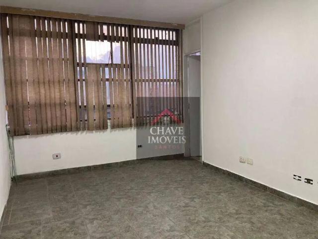 Conj. Comercial / Sala para Locação em Santos/SP Centro