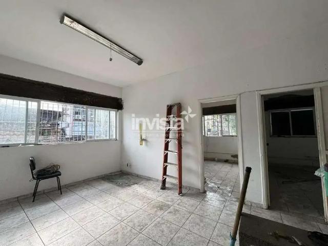 Conj. Comercial / Sala para Locação em Santos/SP Centro 1 Quartos