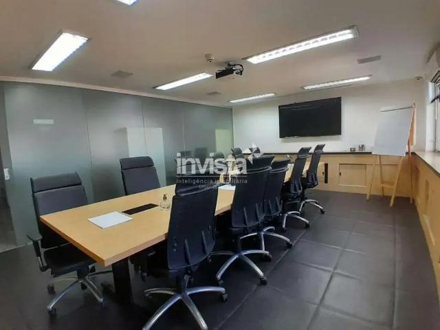 Conj. Comercial / Sala para Locação em Santos/SP Centro 2 Quartos