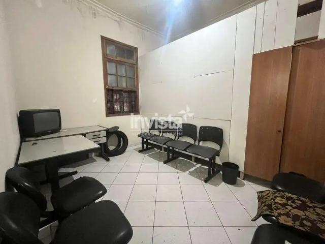 Conj. Comercial / Sala para Locação em Santos/SP Estuário 1 Quartos