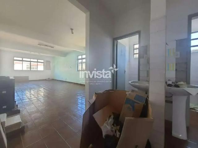 Conj. Comercial / Sala para Locação em Santos/SP Gonzaga